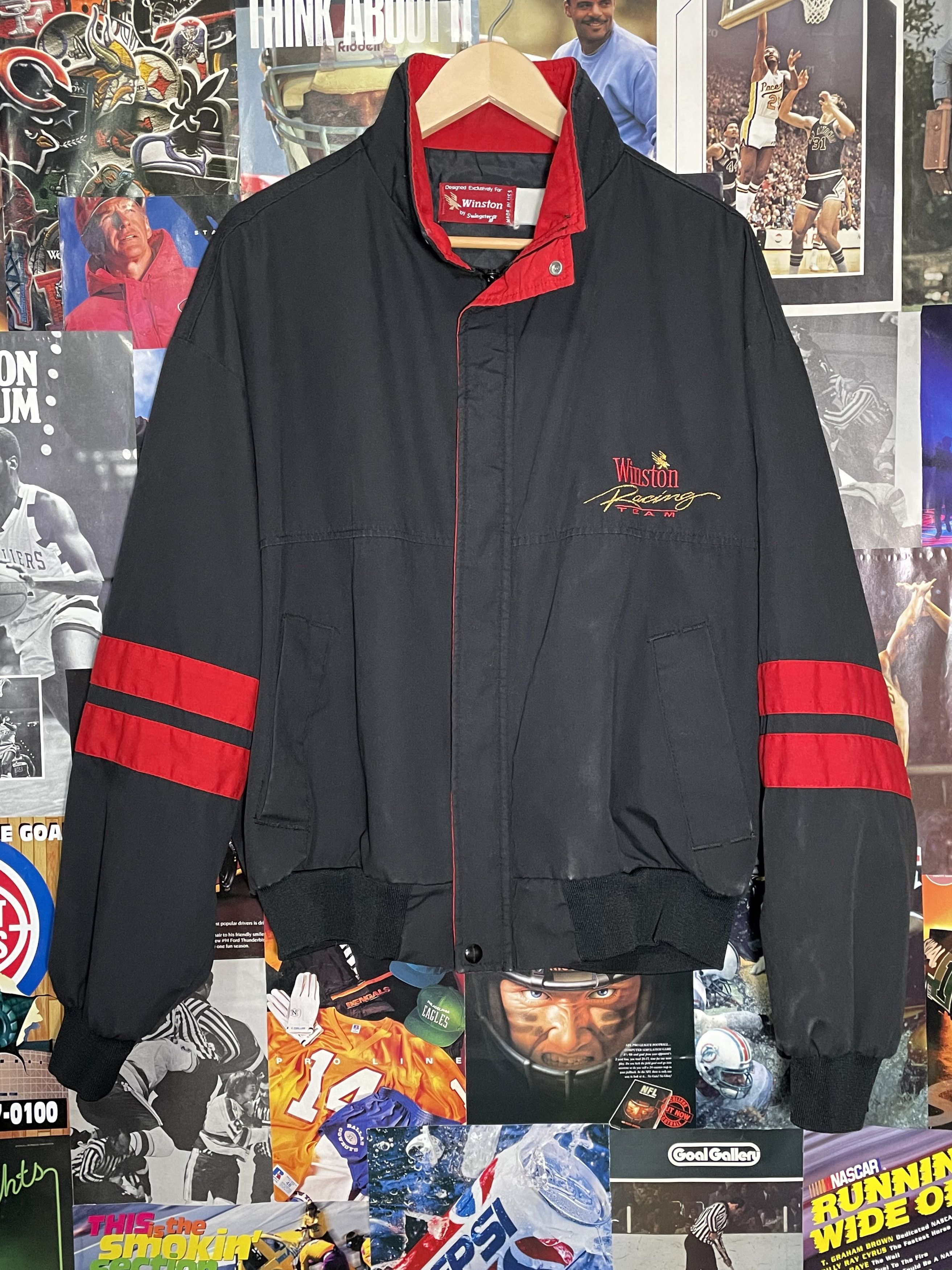 NASCAR × Vintage Vintage Team Winston Racing Jacket | Grailed