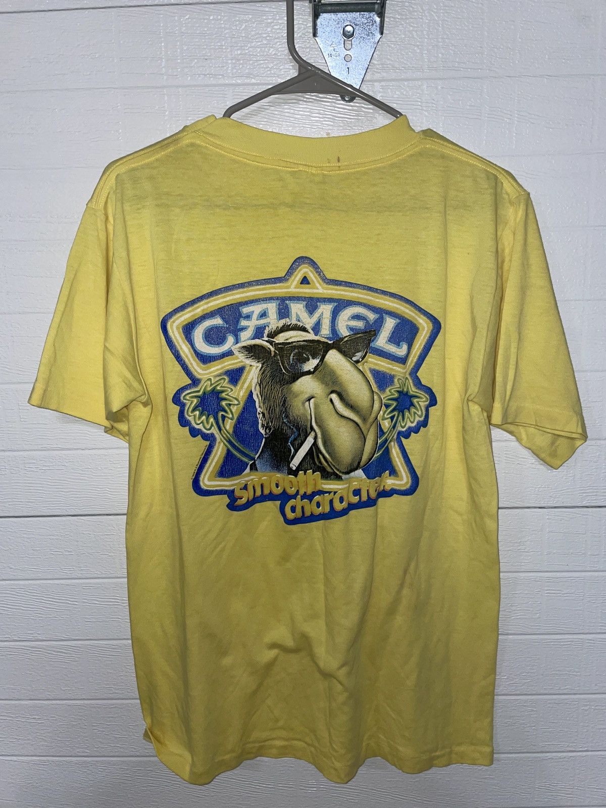 Camel × Vintage Rare 1989 camel cig pocket tee | Grailed