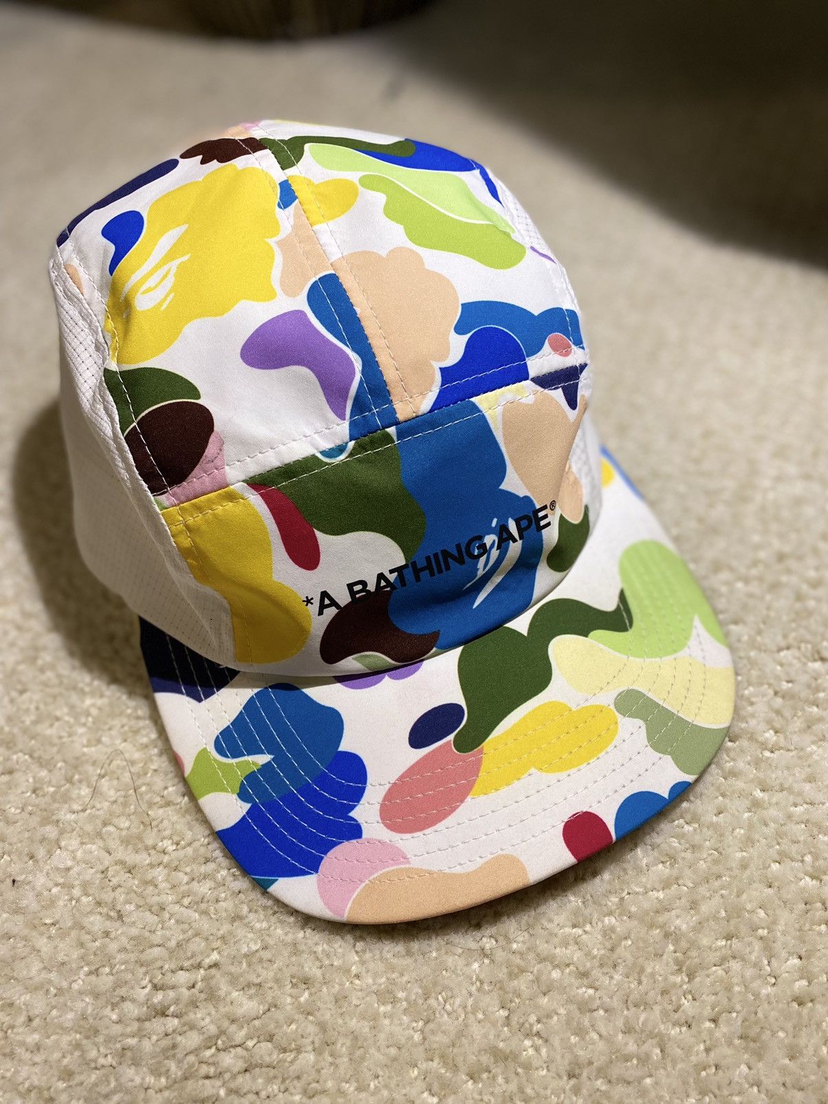 Bape Rainbow Color Bape Hat | Grailed