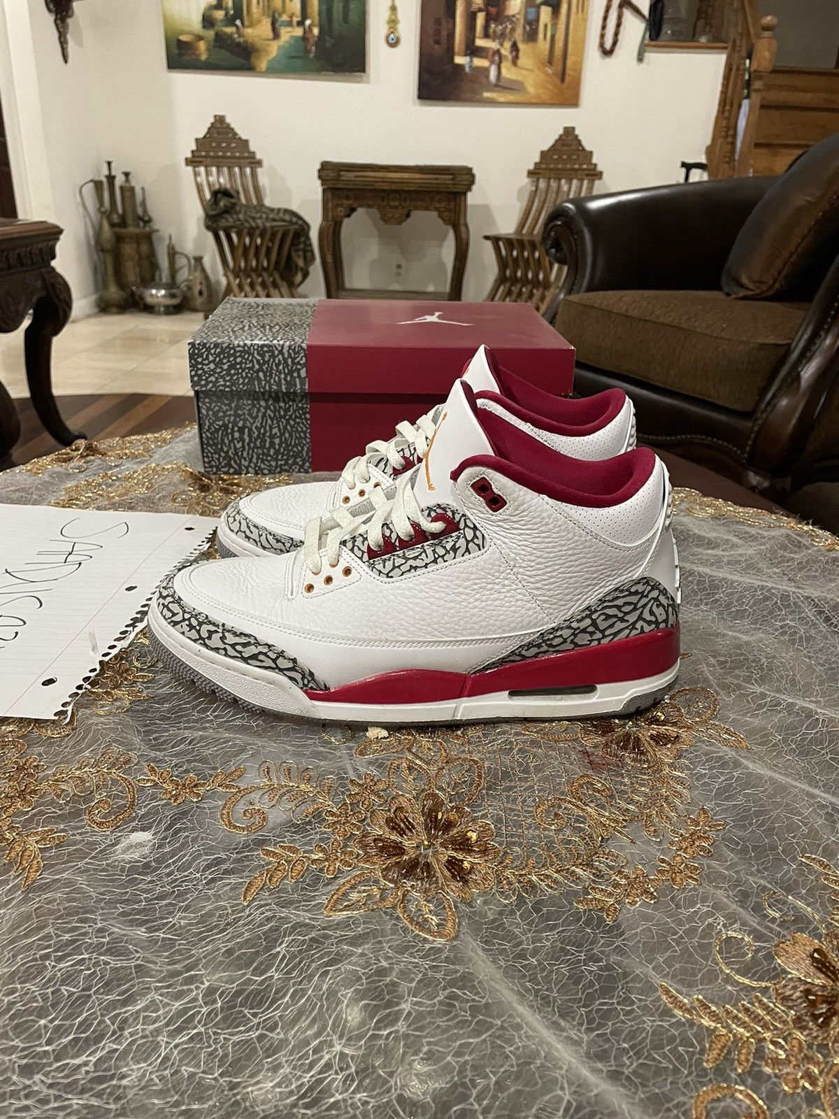 Jordan Brand Air Jordan 3 Retro Cardinal Red | Grailed