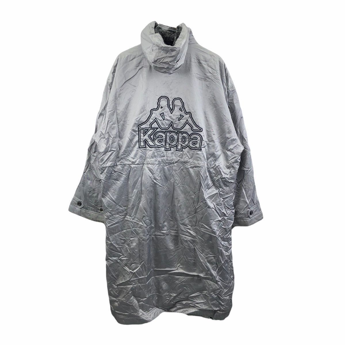 Kappa Vtg KAPPA ITALIA OUTDOOR Grey Coach Jacket Raincoat | Grailed