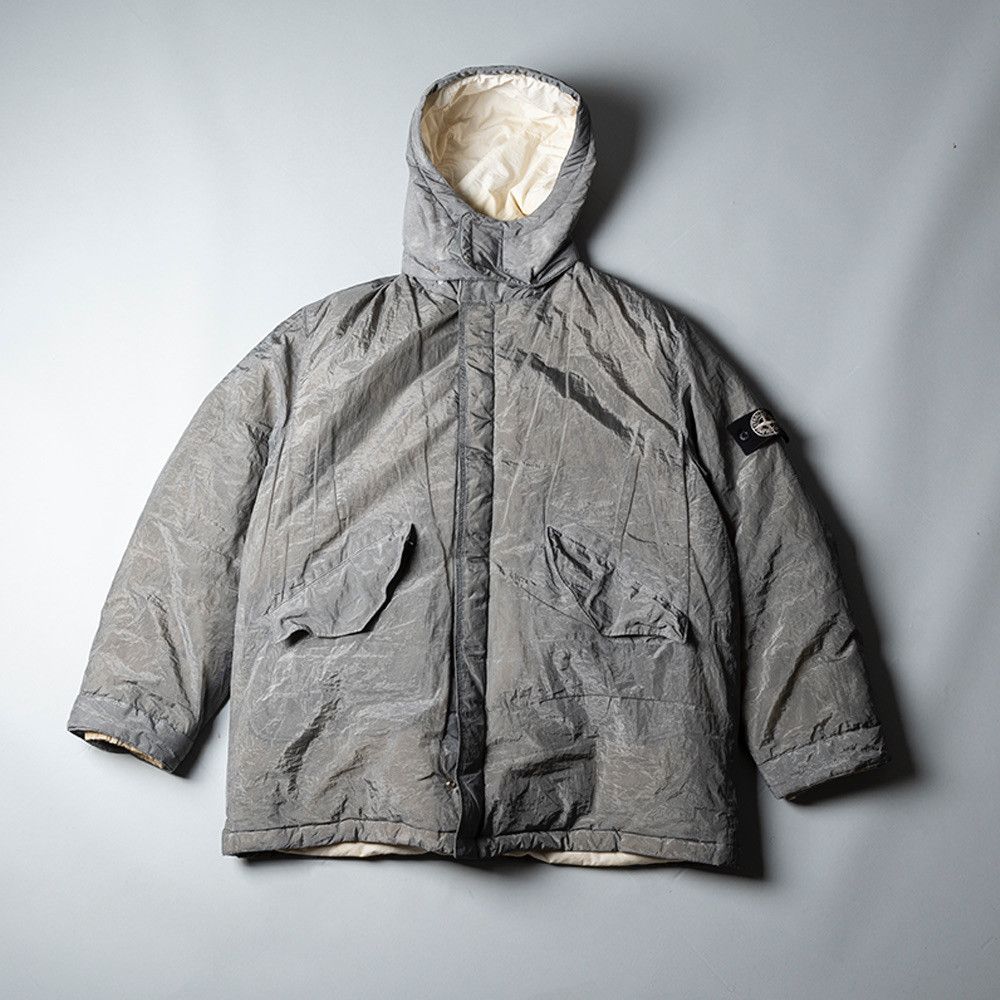 Stone Island Stone Island Pure Metal Shell Parka | Grailed