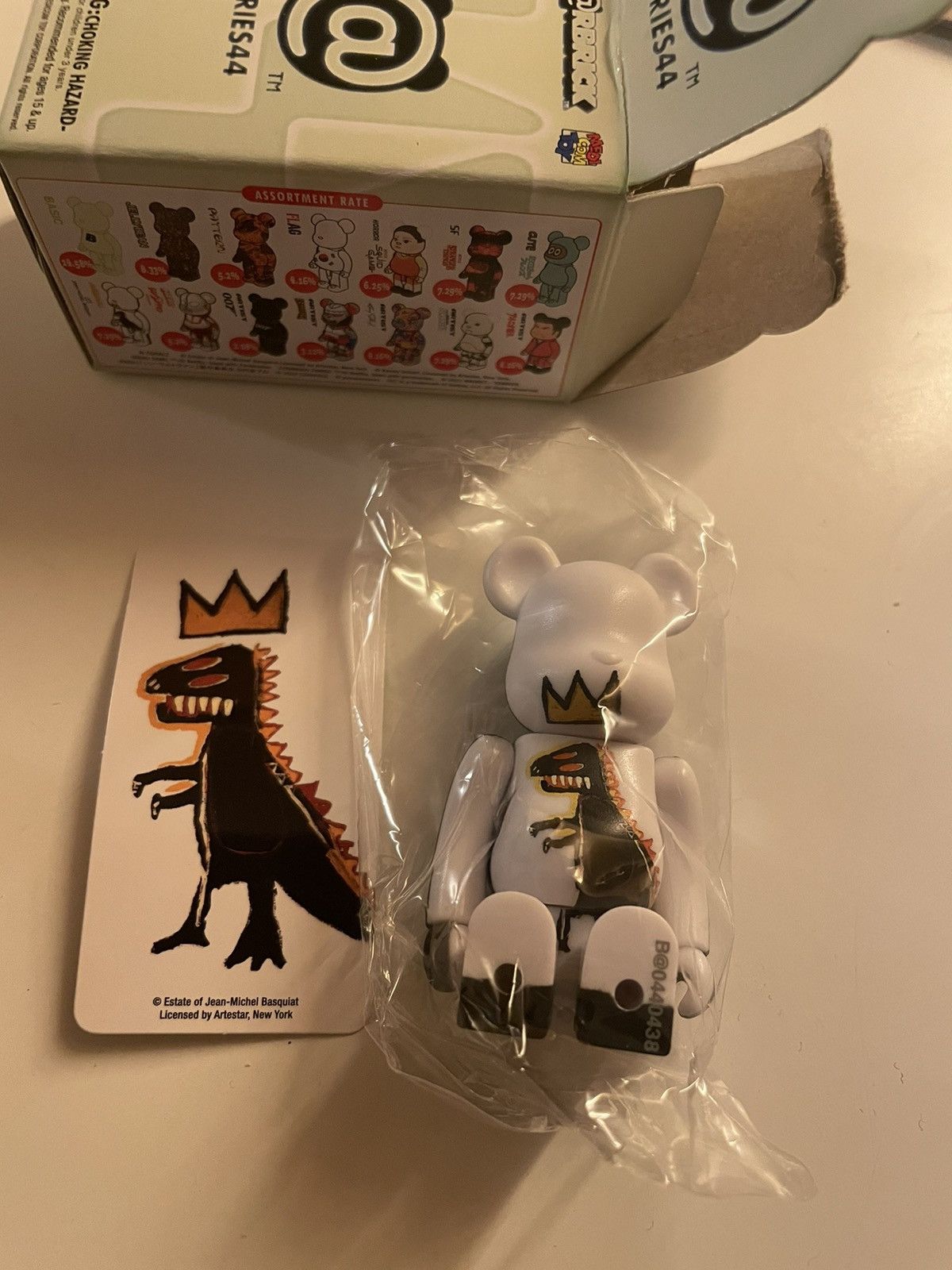 Jean Michel Basquiat × Medicom Bearbrick Mini Bearbrick | Grailed