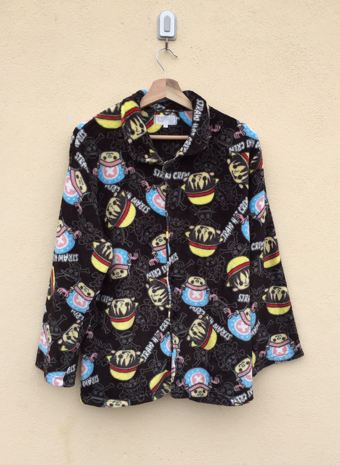 Anime × One Piece One piece japan anime strawhat pirate fleece shirts ...