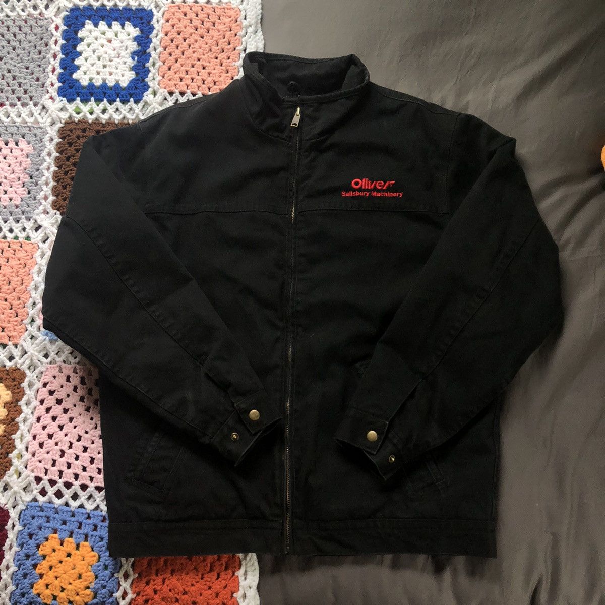 Port Authority Port Authority Vintage Black Work Jacket | Grailed