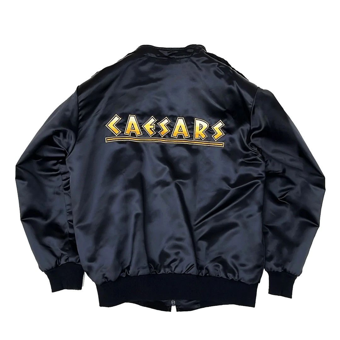Vintage Caesars Palace 80s Vintage Hotel Casino Satin Jacket USA | Grailed