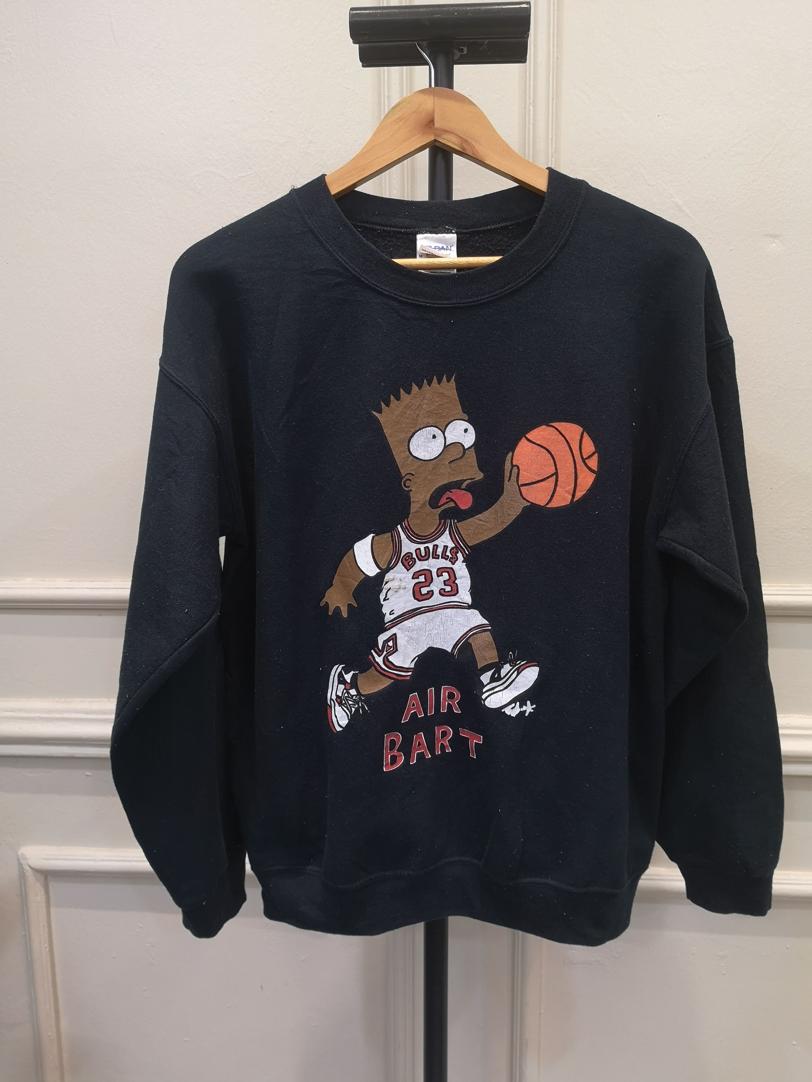 NBA Vintage 90s The Simpsons Sweatshirt | Grailed