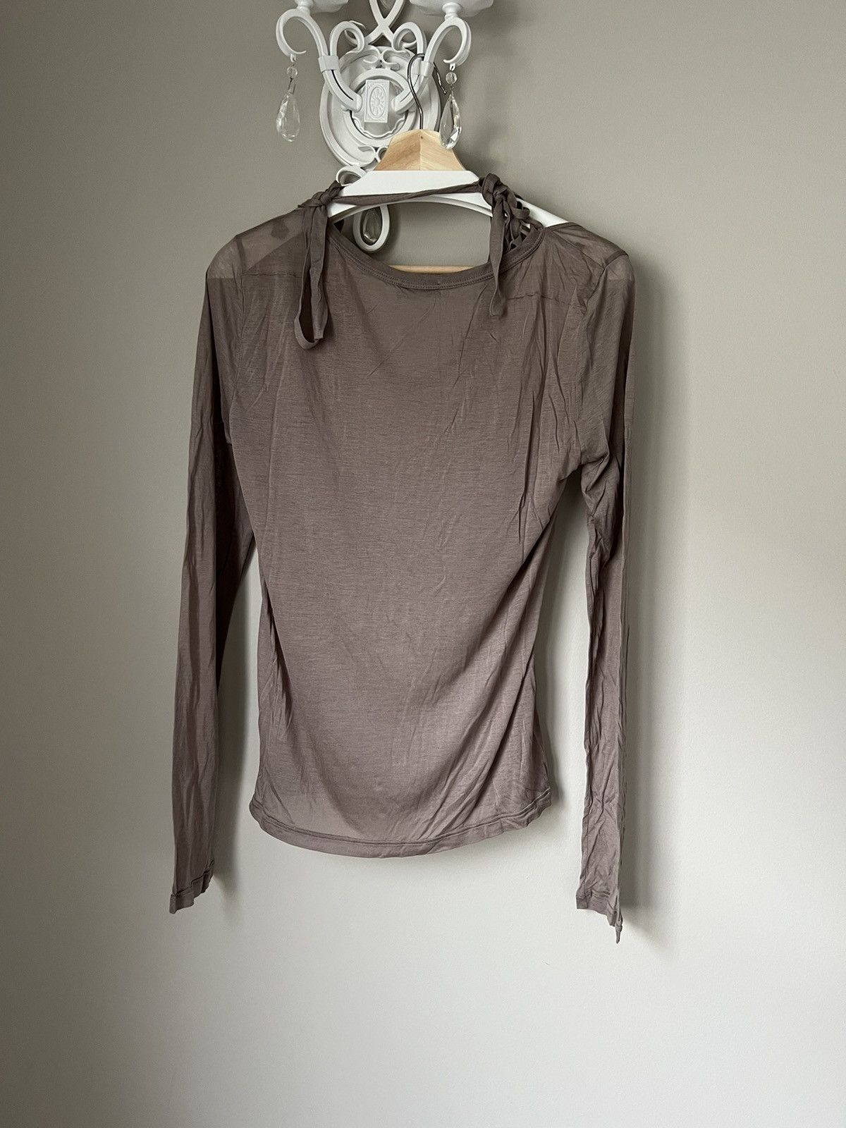 Dior SS06 Tied-Neck Longsleeve | Grailed