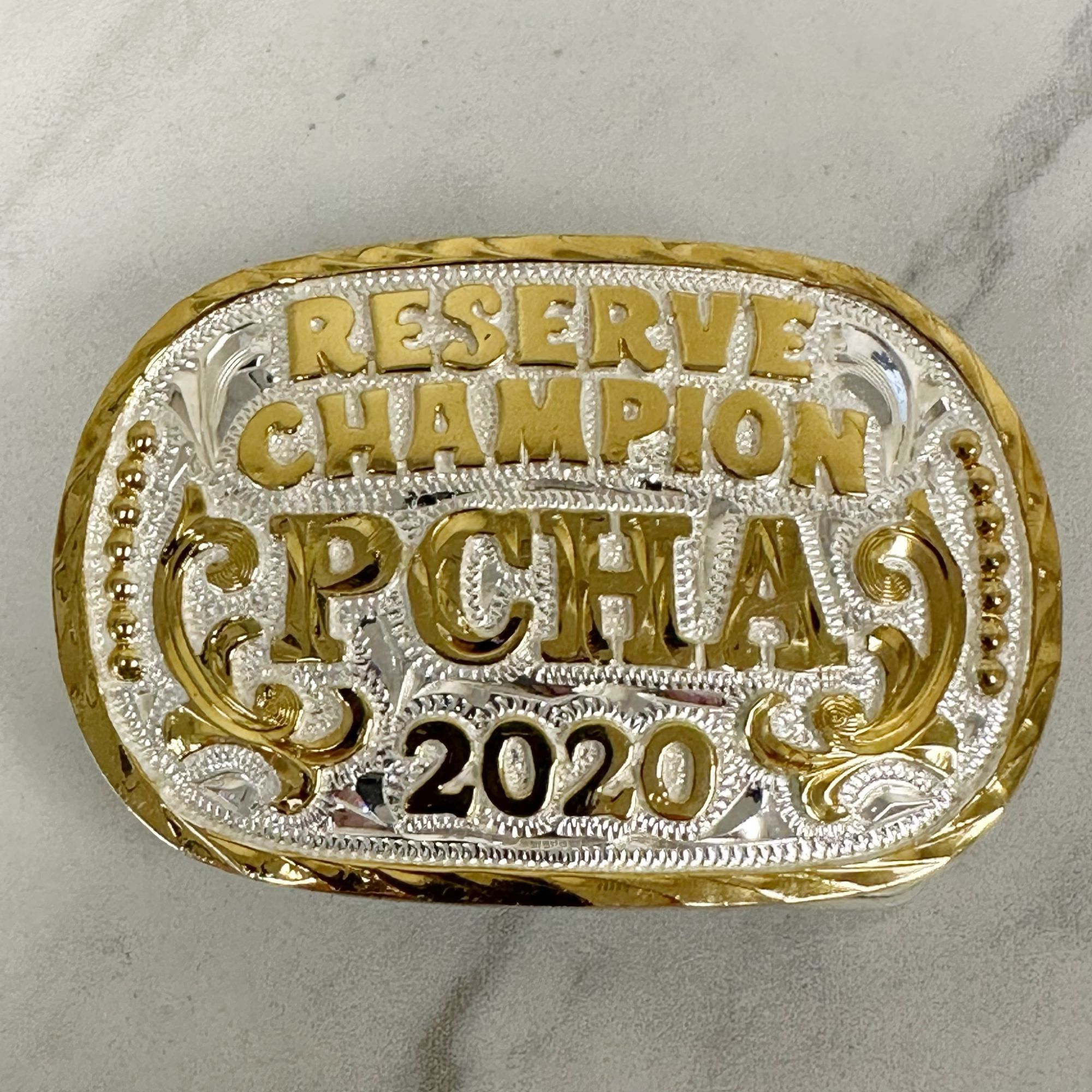Other Reserve Champion PCHA 2020 Horse Show Equestrian Belt Buckle ...