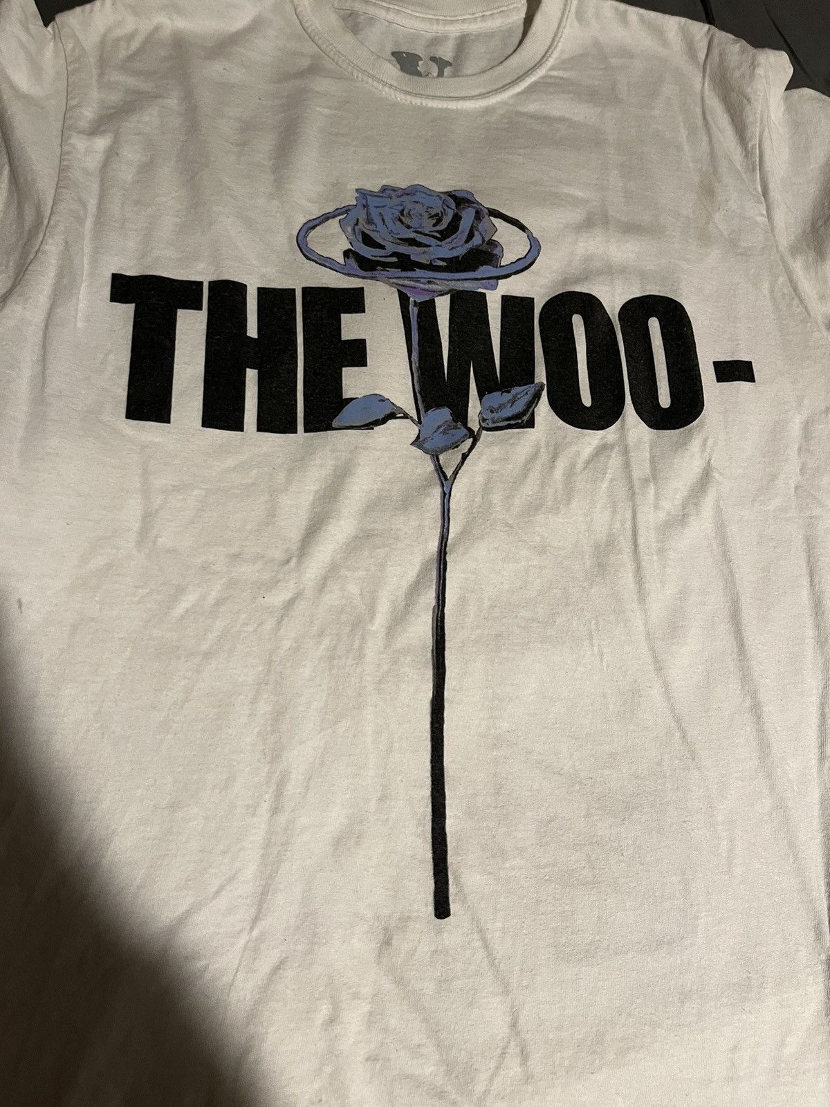 Vlone Vlone x Pop Smoke The Woo Rose T Shirt | Grailed