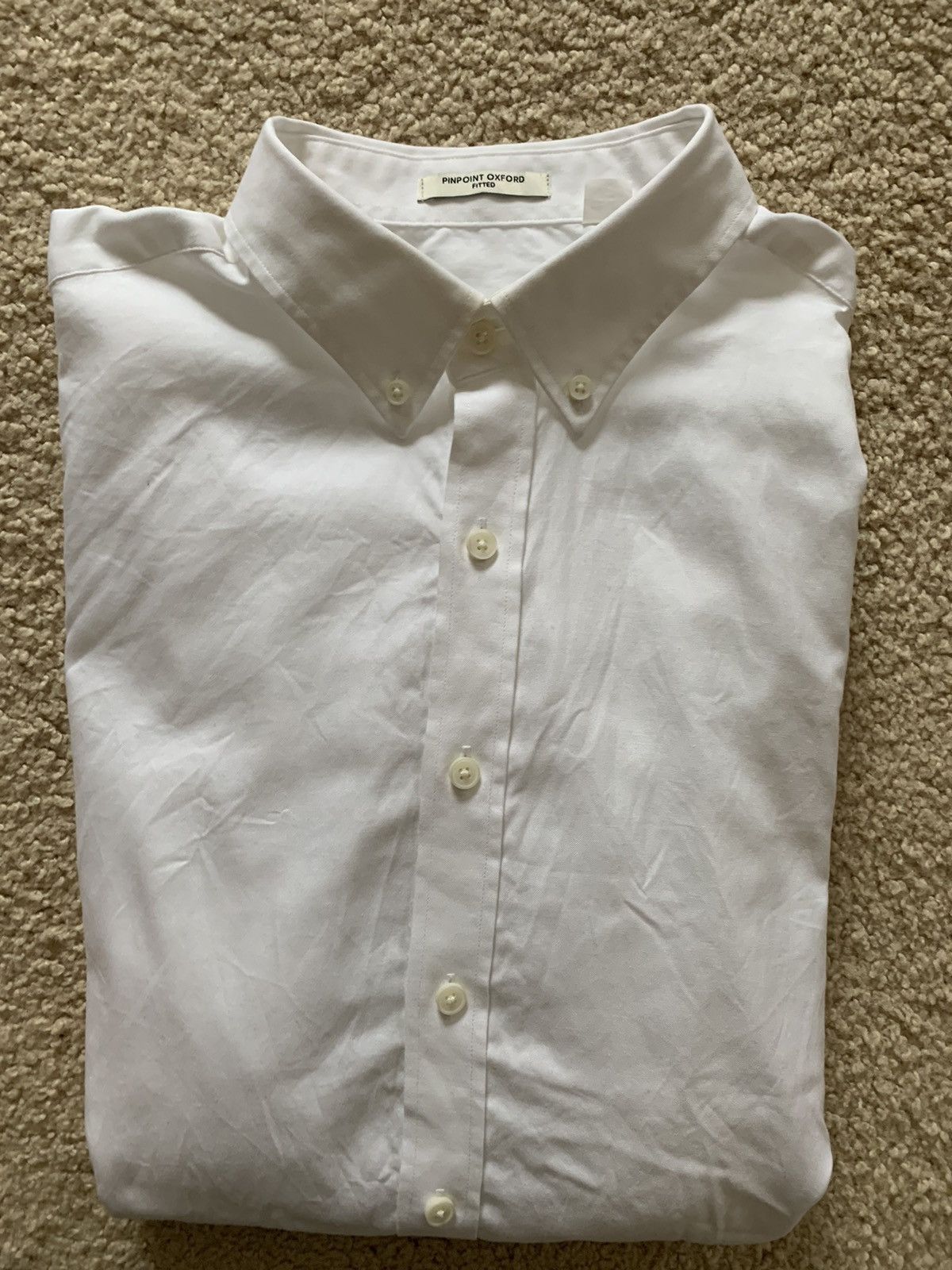 Gant Diamond G Pinpoint Fitted Oxford Dress Shirt | Grailed