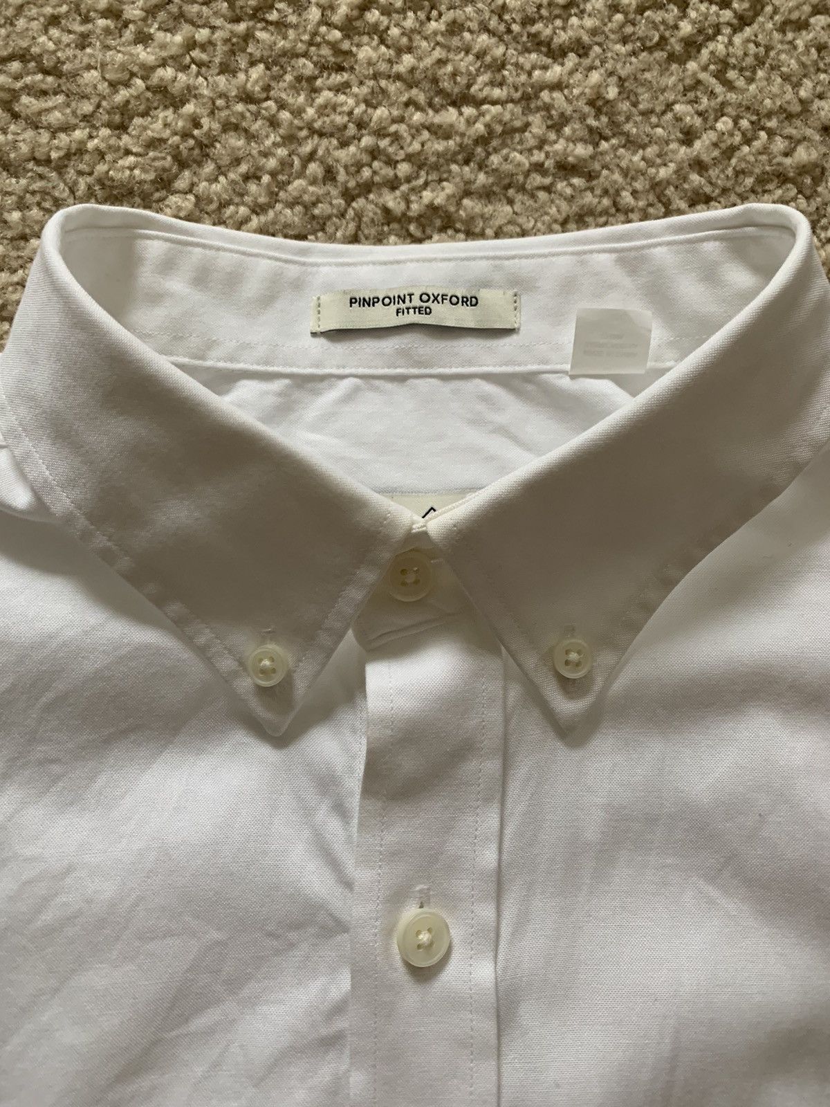 Gant Diamond G Pinpoint Fitted Oxford Dress Shirt | Grailed