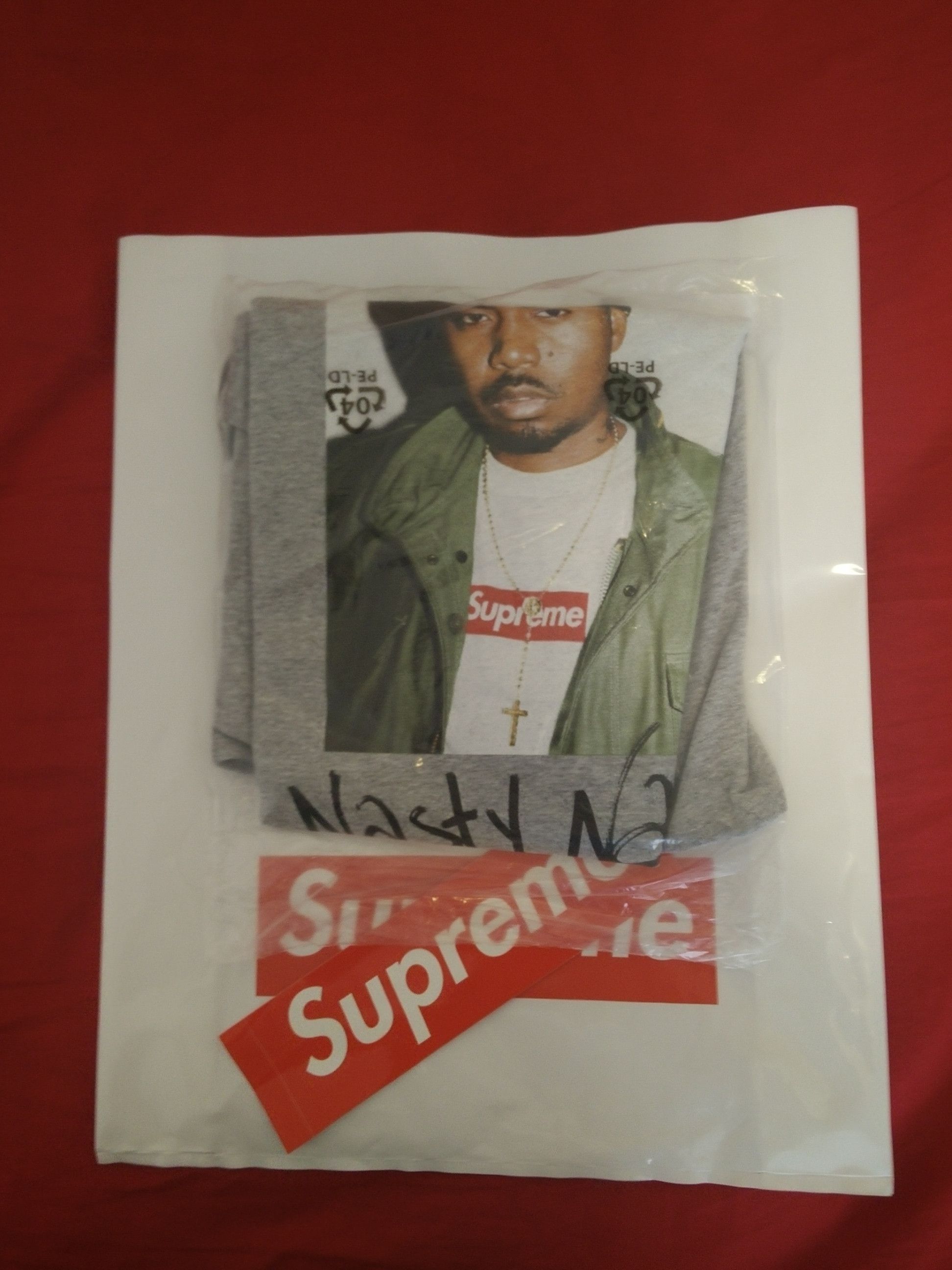 Nas × Supreme Nasty Nas Xl Heather | Grailed