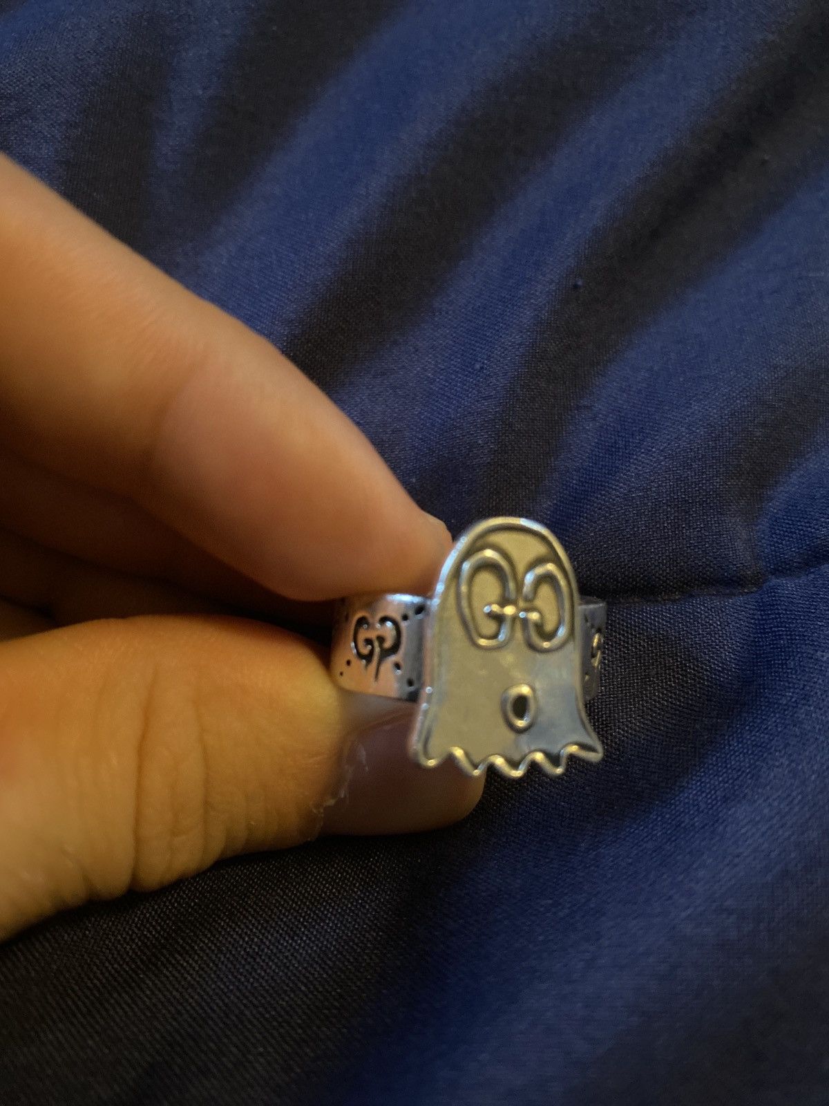 Gucci Gucci Ghost Ring .925 Silver Size 20 | Grailed