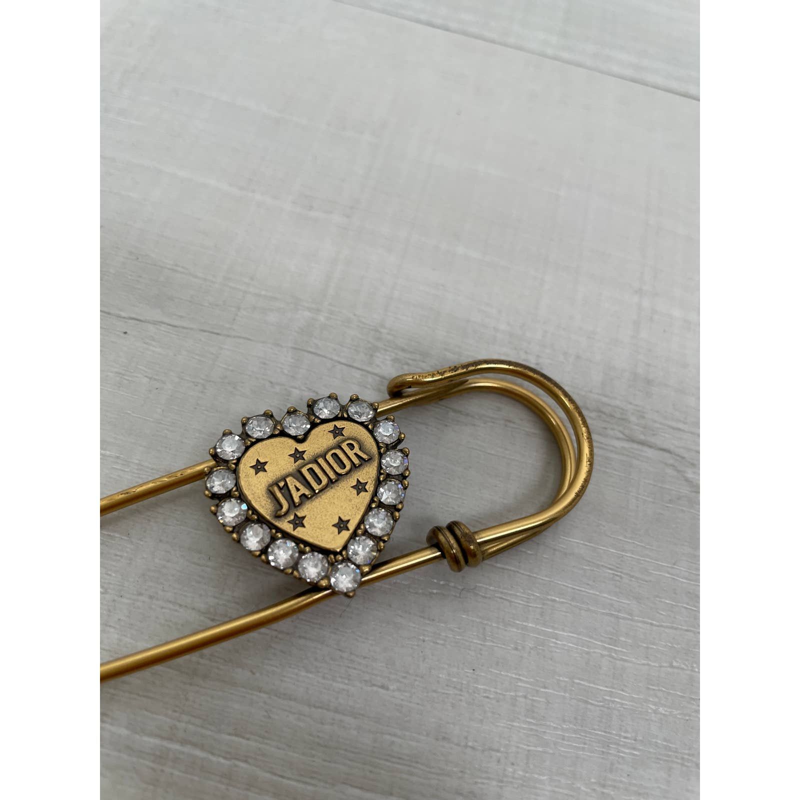 Dior J'Adior Safety Pin Brooch | Grailed