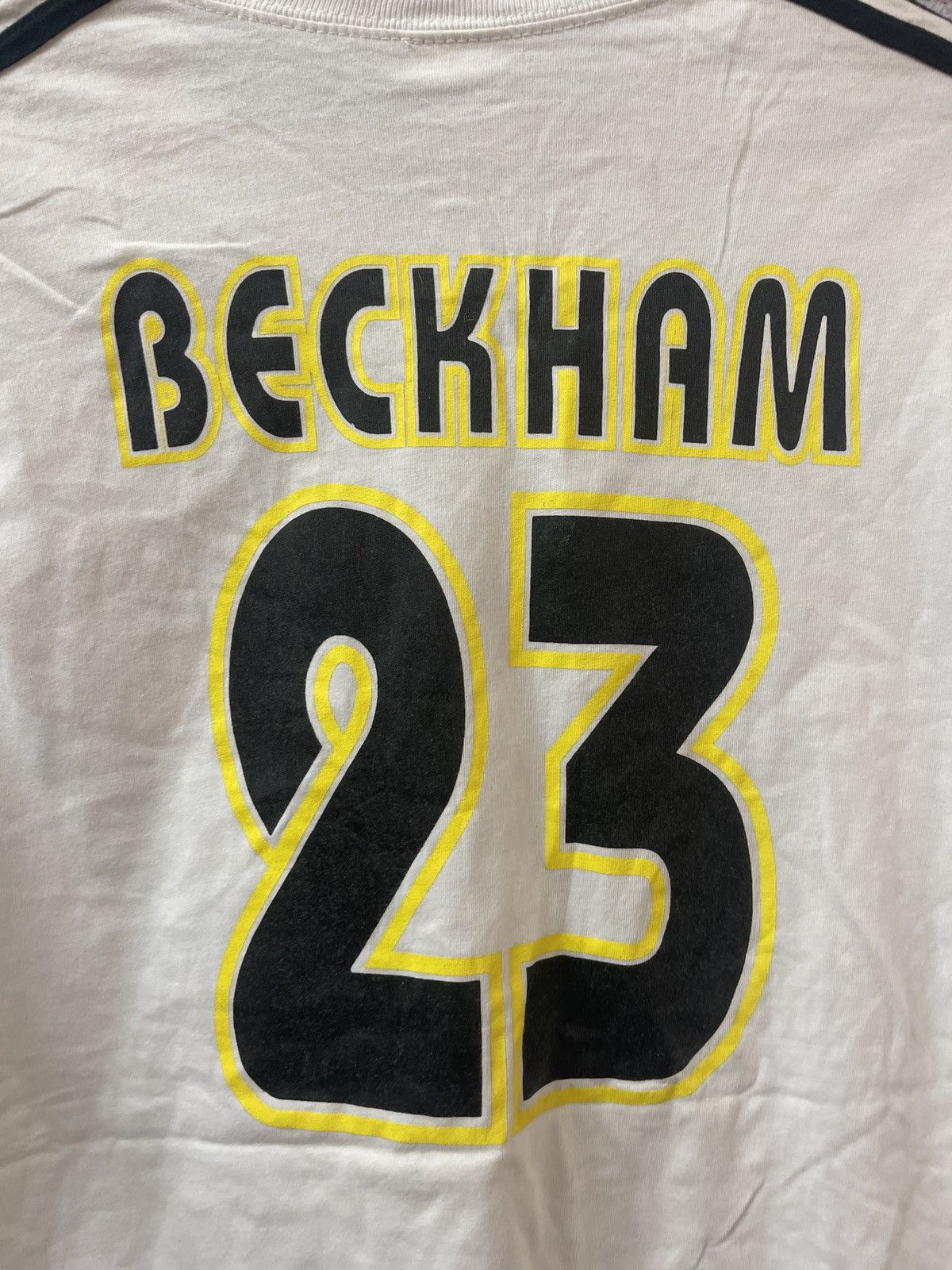 Vintage VINTAGE DAVID BECKHAM REAL MADRID TEE VERY RARE | Grailed