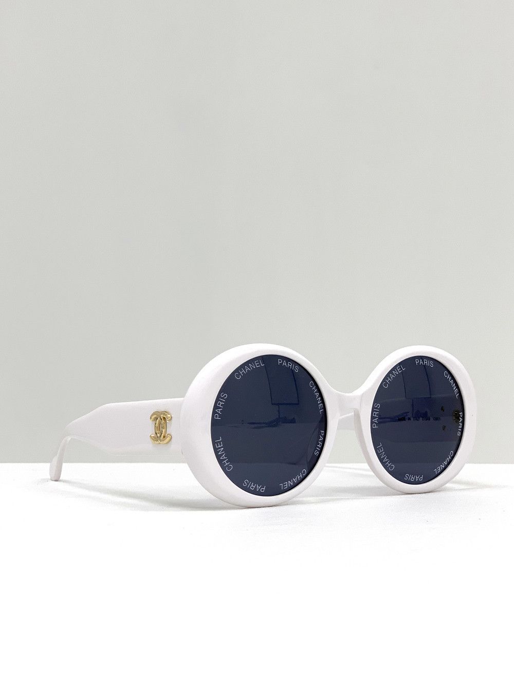 Chanel × Vintage CHANEL1993 Iconic chanel paris lenses Rond Sunglasses ...