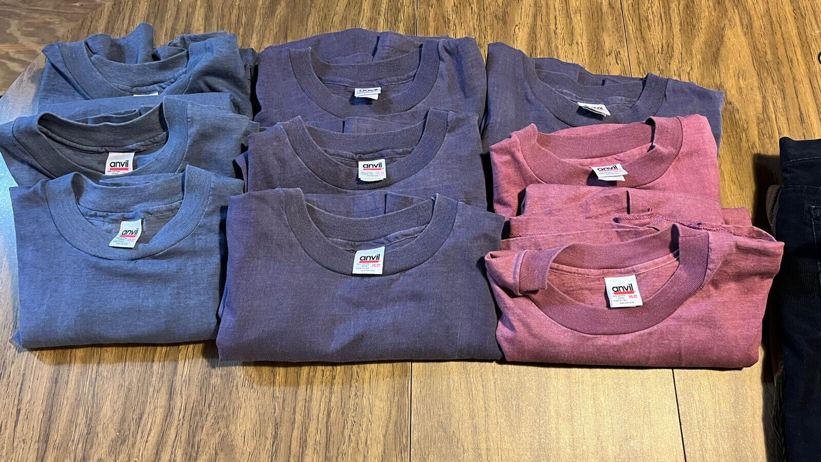 Anvil × Streetwear × Vintage Lot of 9 VTG 90s Deadstock Anvil Blank ...