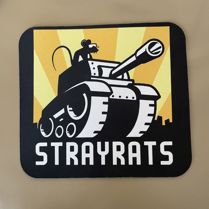 Stray Rats STRAY RATS Tank Rat Mousepad | Grailed