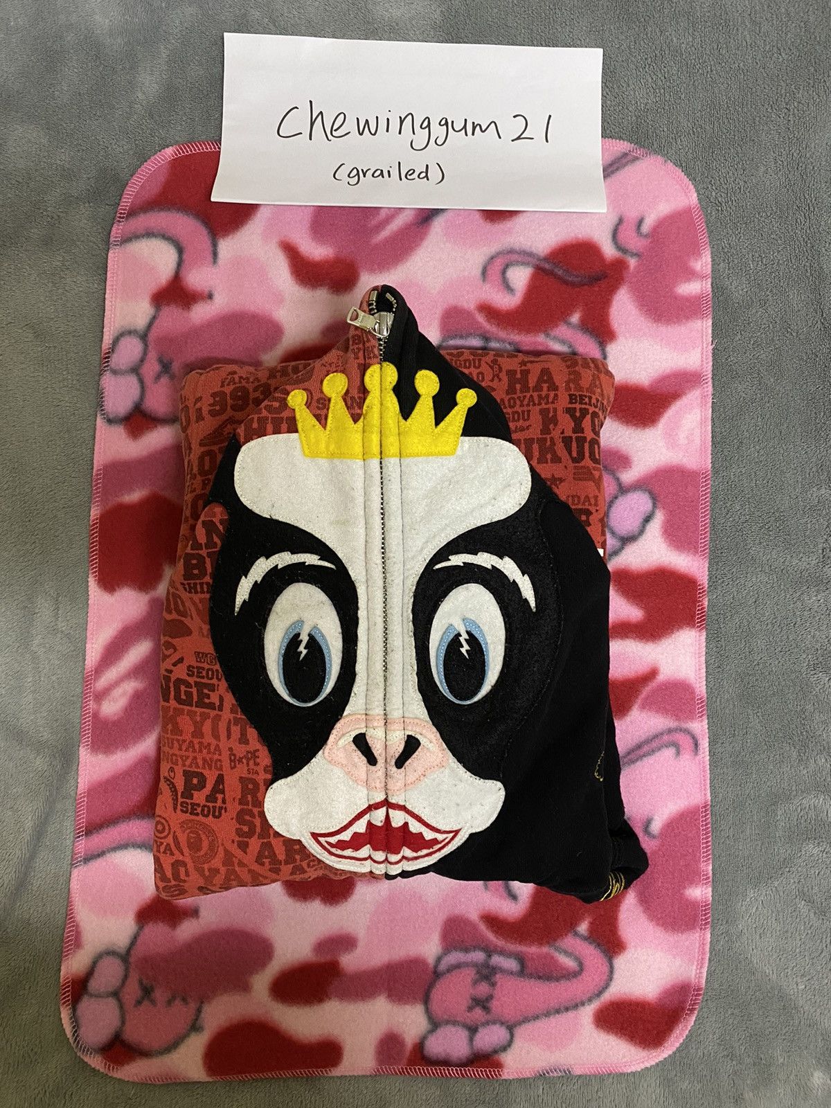 Bape Bape 25 Anniversary Holstein Cow Hoodie | Grailed