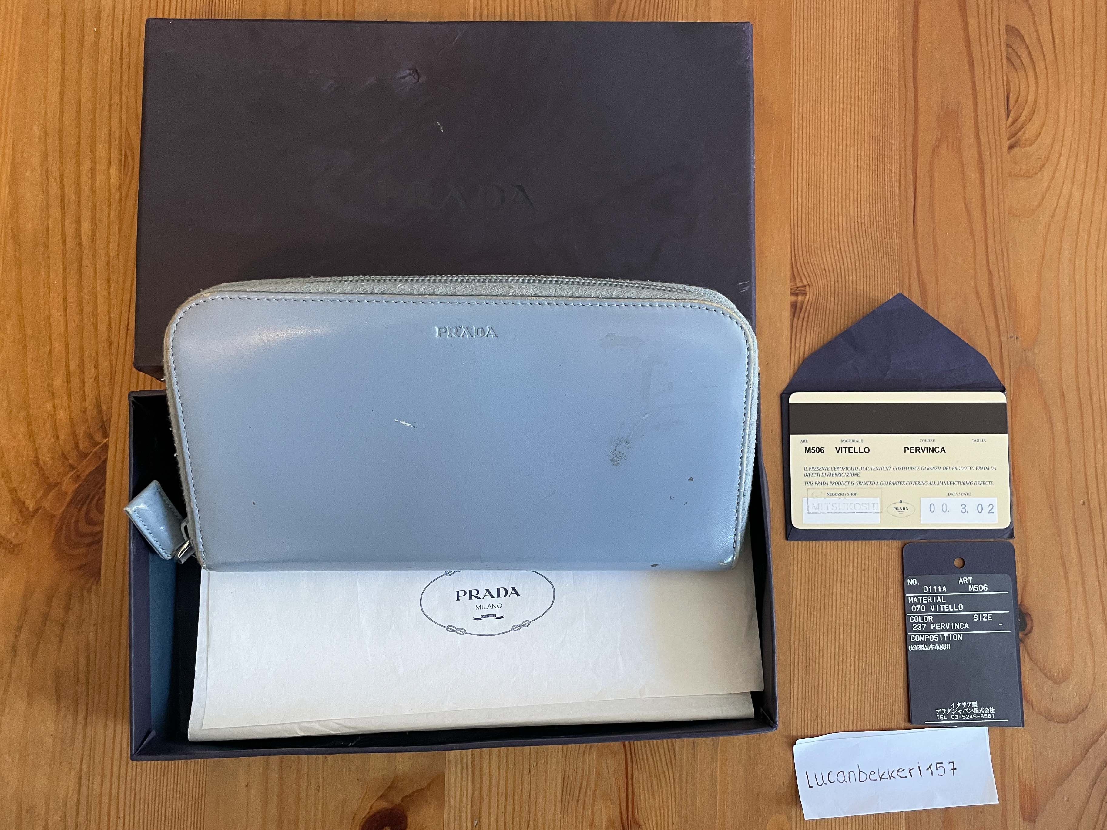 Prada Vintage Wallet | Grailed
