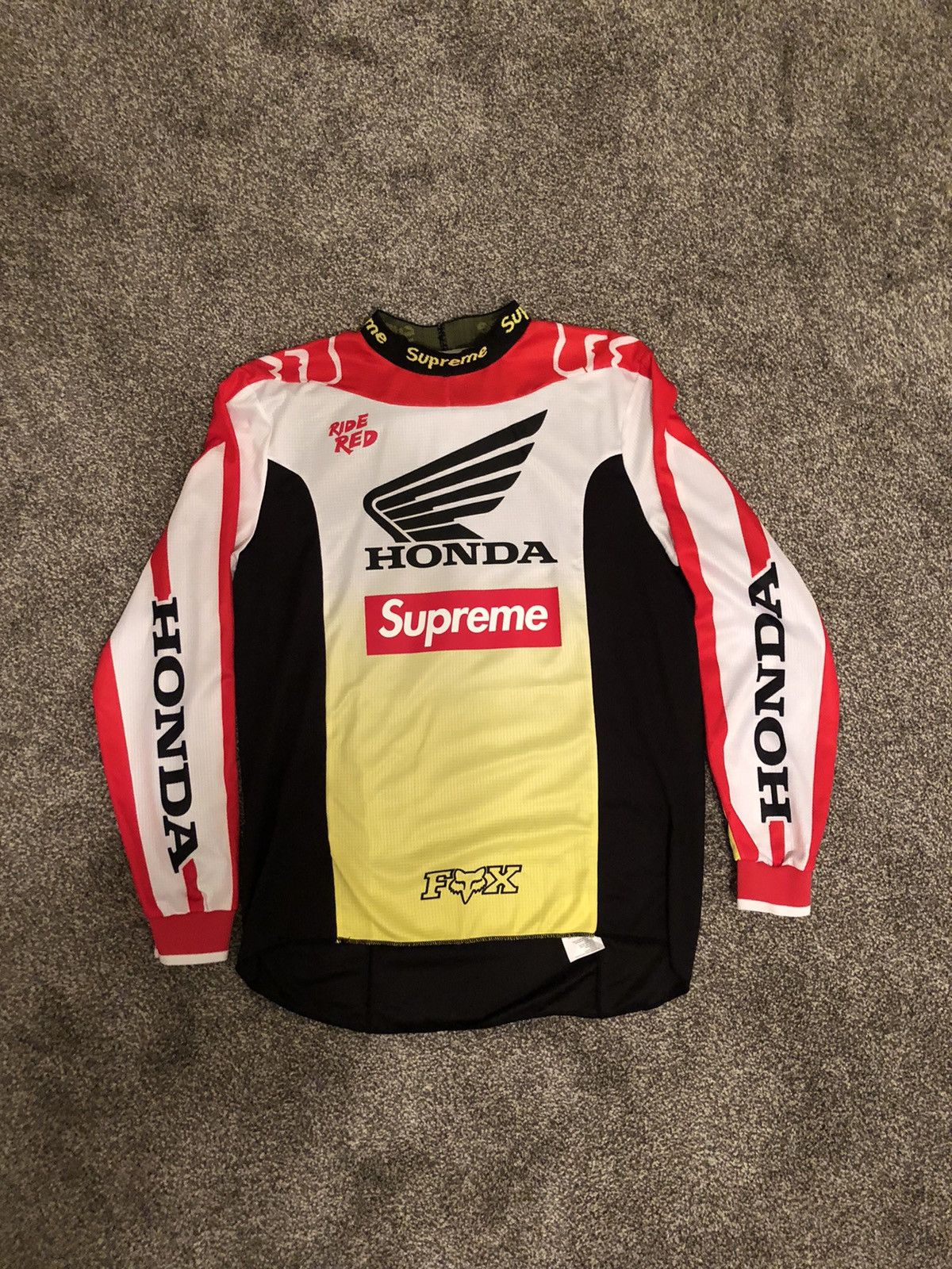Supreme Supreme x Honda Racing Jersey | Grailed