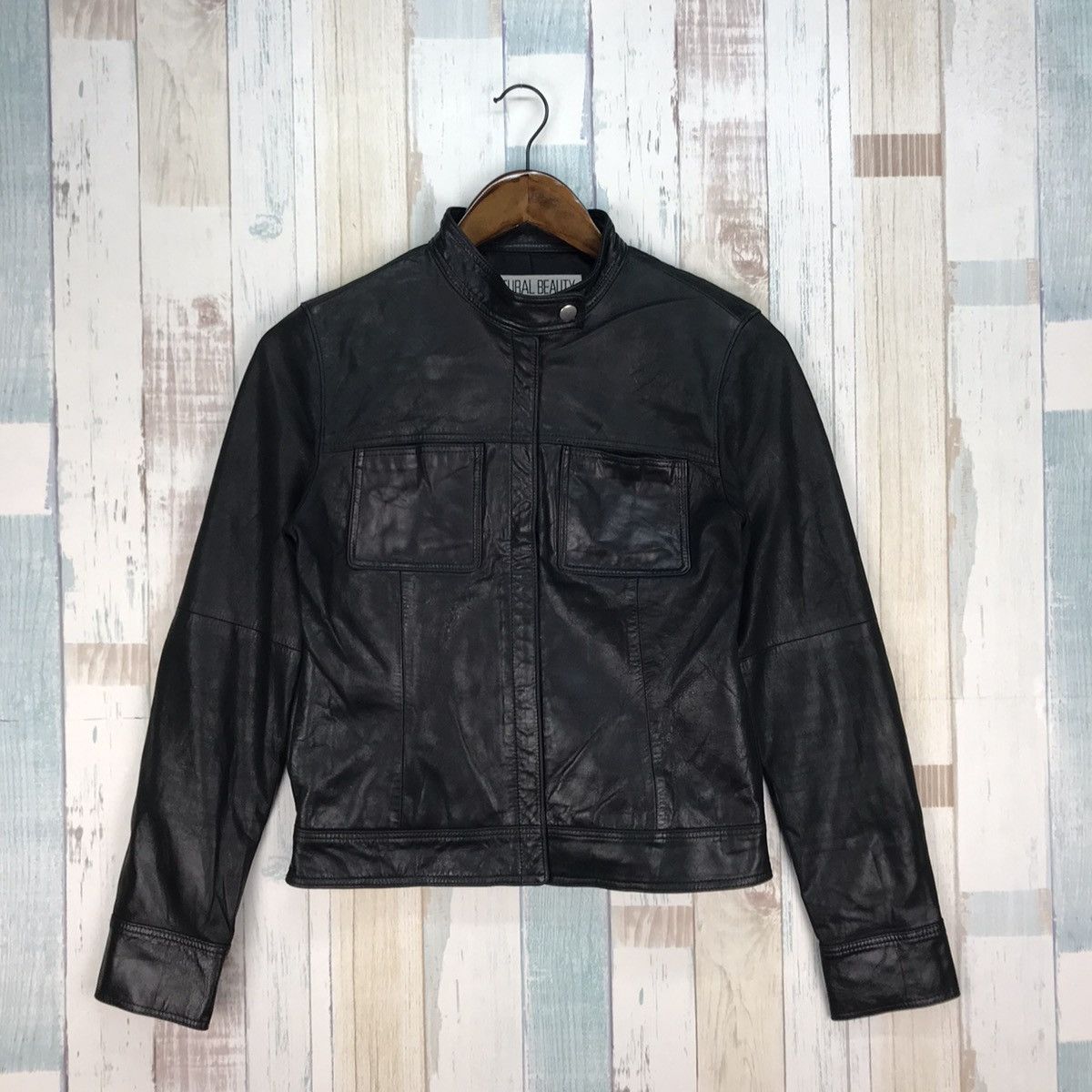 Vintage 💥RARE💥VINTAGE LEATHER JACKET x JAPANESE BRAND | Grailed