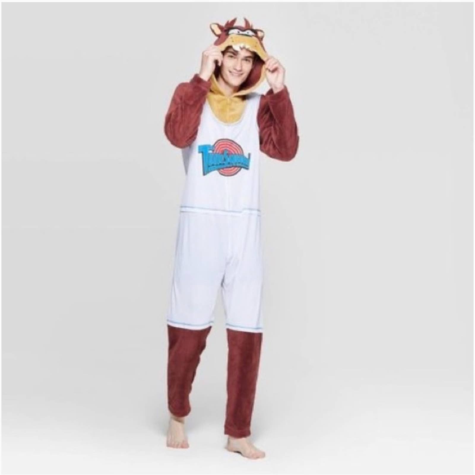 Other Adult Unionsuit Space Jam Tasmanian Onesie Costume SZ. L | Grailed