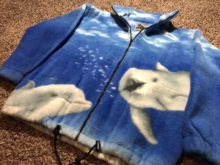 Other Underwater Dolphin Fleece By Cabin Fever | Grailed