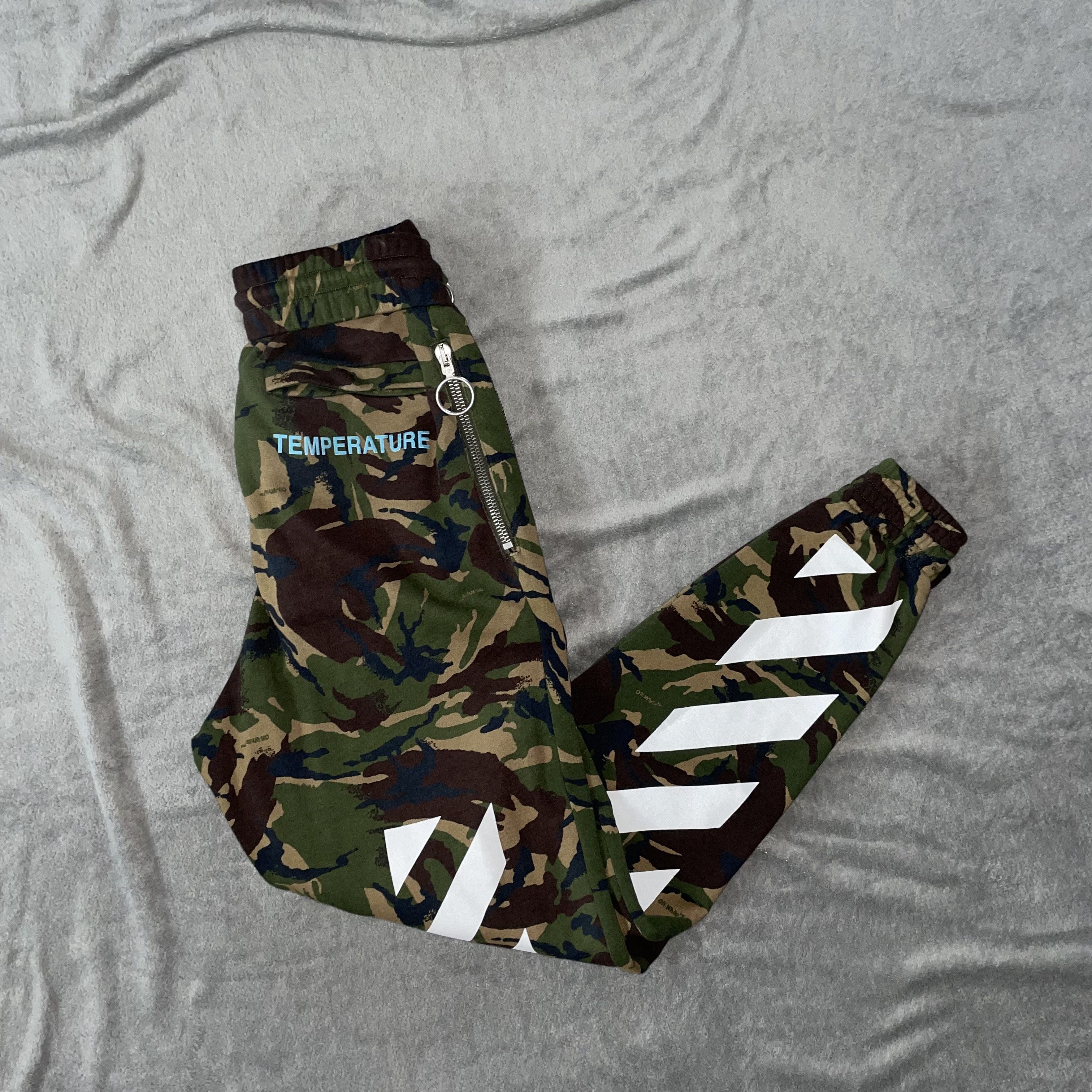 Off-White Off-White Camo Sweatpants | Grailed