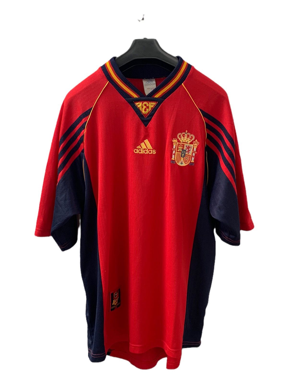 Adidas VINTAGE 1998 EURO ADIDAS SPAIN HOME JERSEY | Grailed