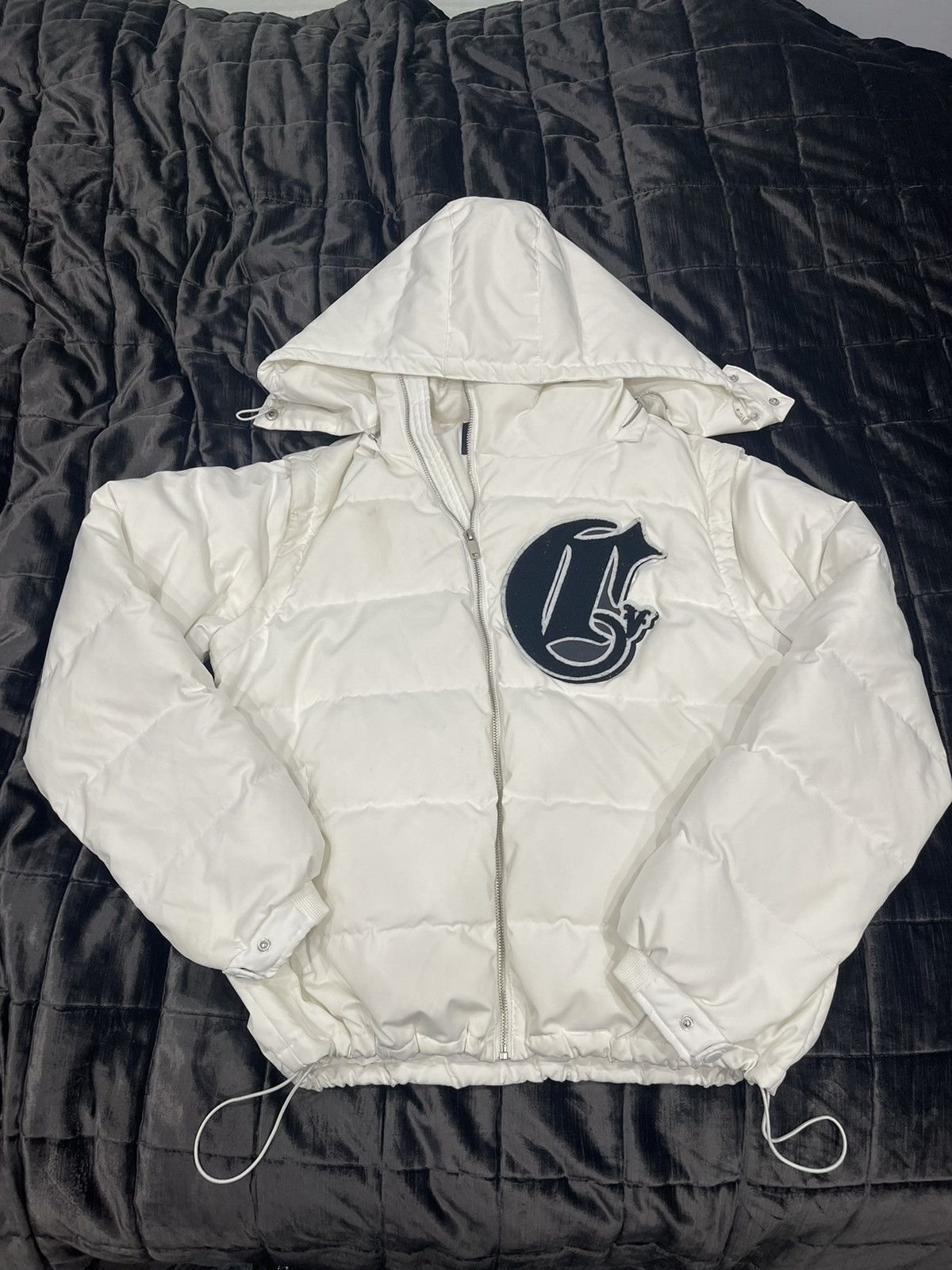 Other Corvidae white puffer jacket | Grailed