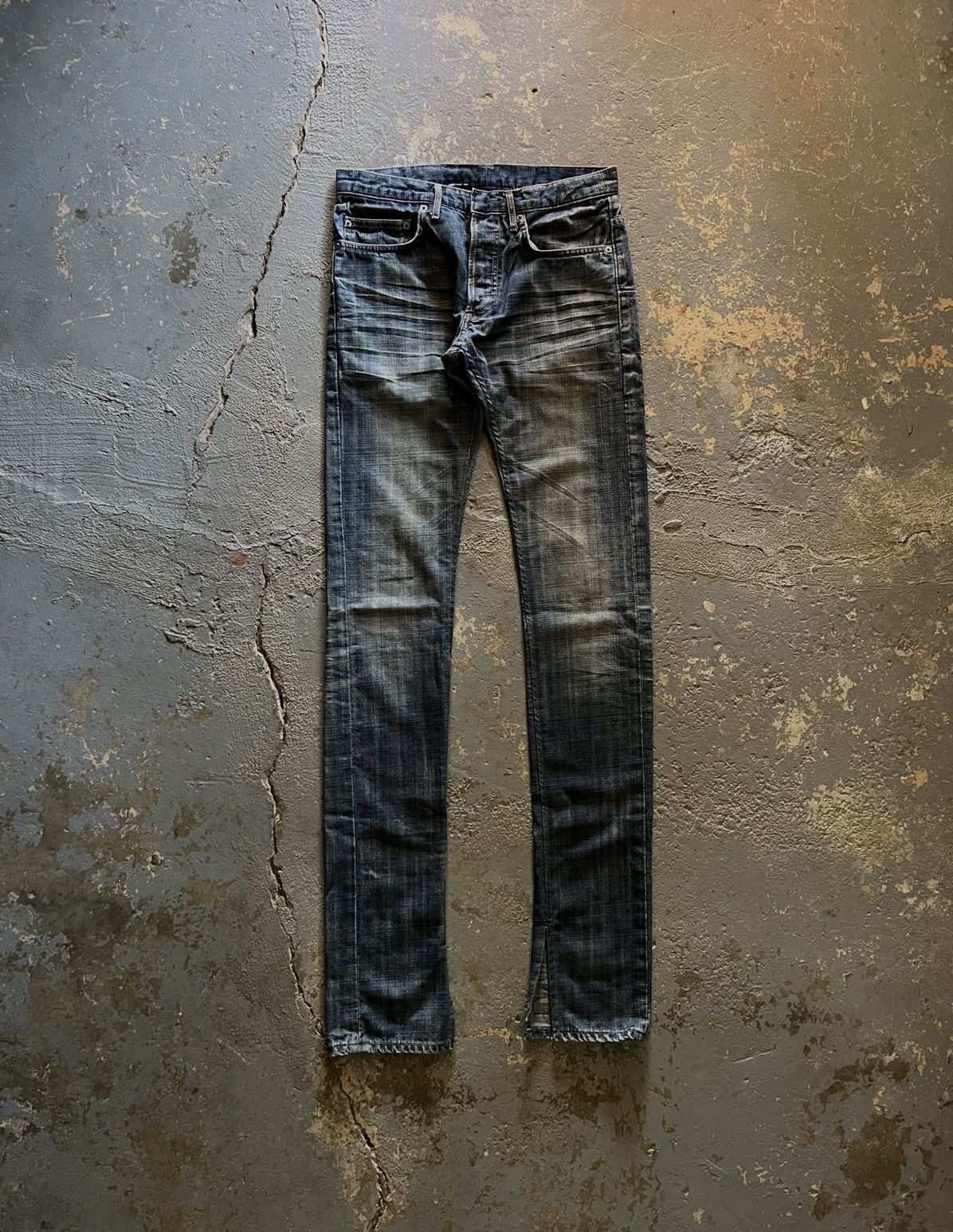 Dior SS04 “Strip” Skinny Jean Ankle Flare Denim | Grailed