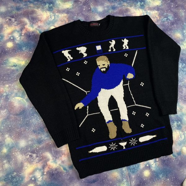 Drake Vintage Y2K Drake Dance Crazy Sweater Humor Style Streetwear ...