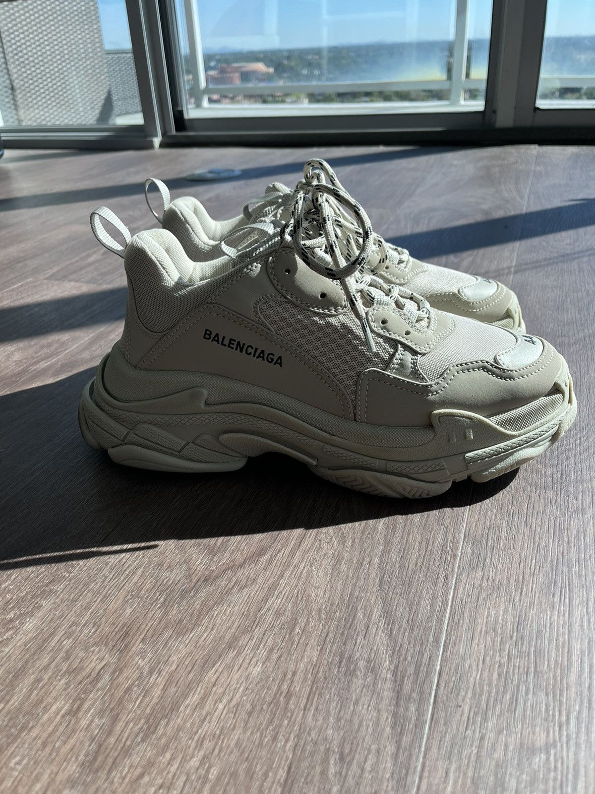 Balenciaga Balenciaga Triple S Beige *IMMACULATE* | Grailed