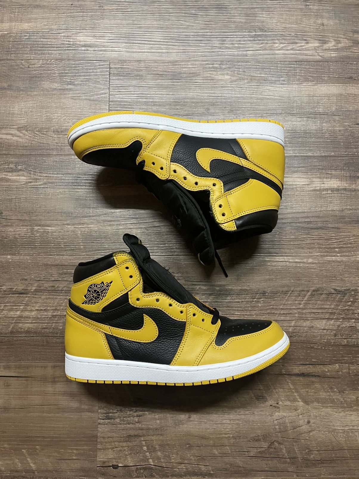Jordan Brand × Nike Air Jordan 1 high “pollen” | Grailed