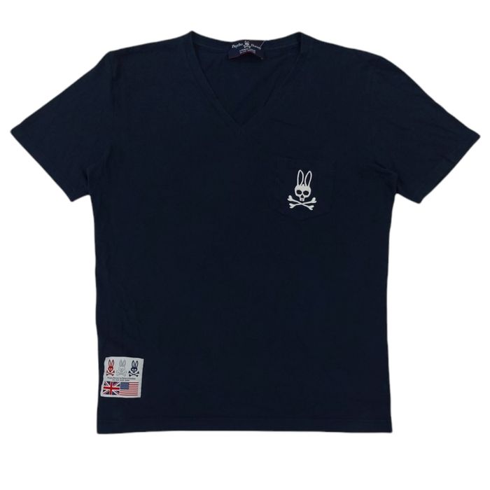 Psycho Bunny RARE! PSYCHO BUNNY ROBERT GODLEY LOGO POCKET TEE | Grailed
