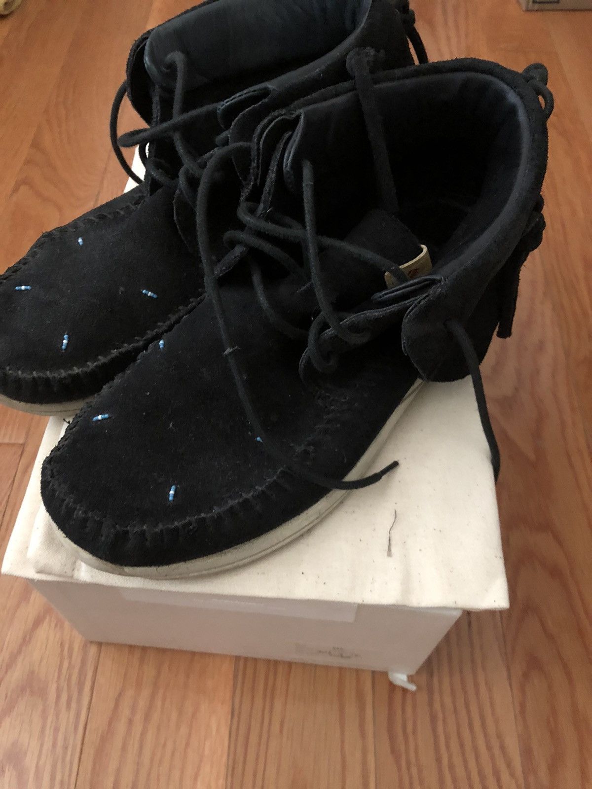 Visvim Visvim FBT Lhamo Folk Black | Grailed