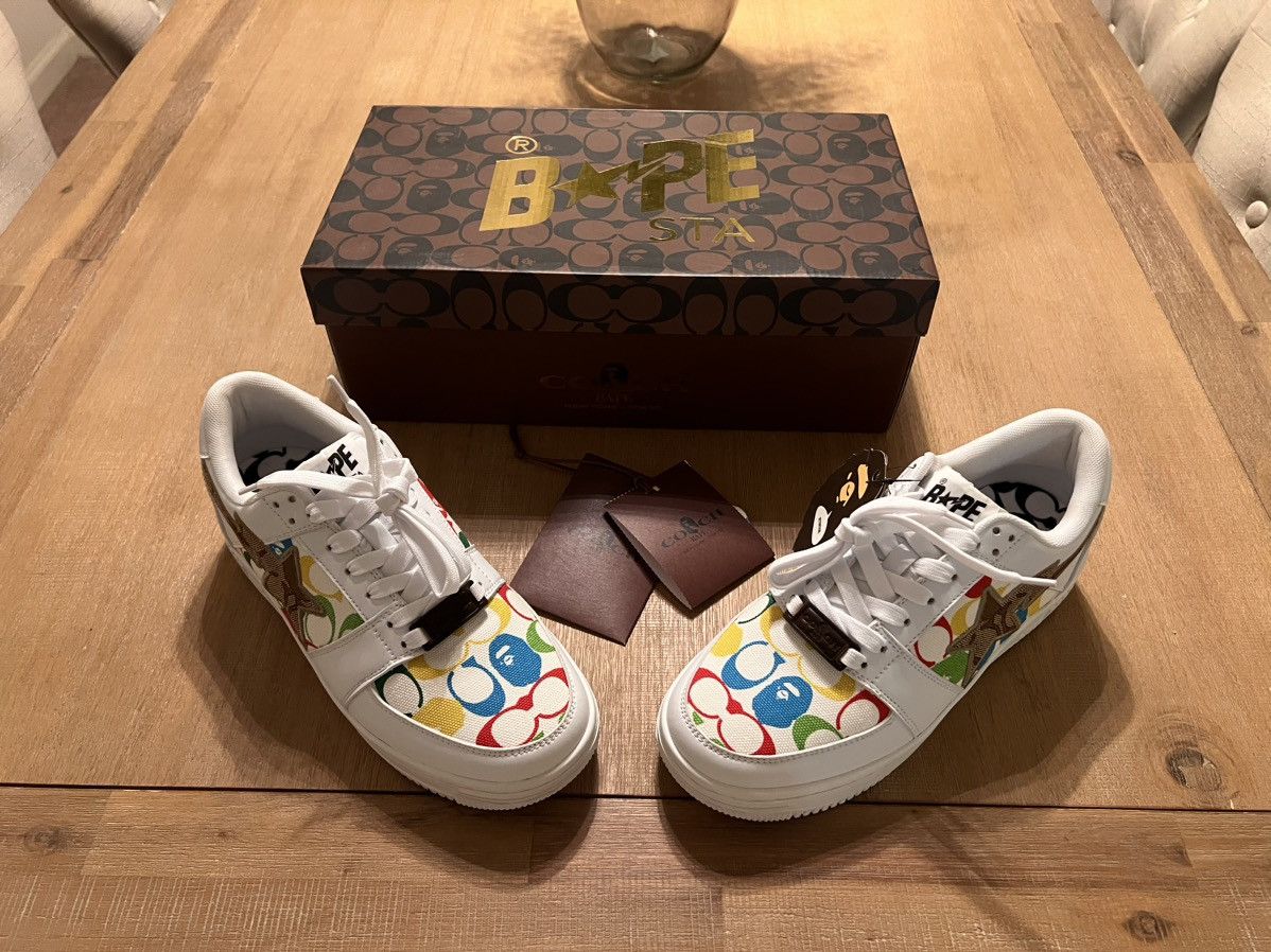 Bape × Coach Bape x Coach x Bape Sta Size 9 | Grailed
