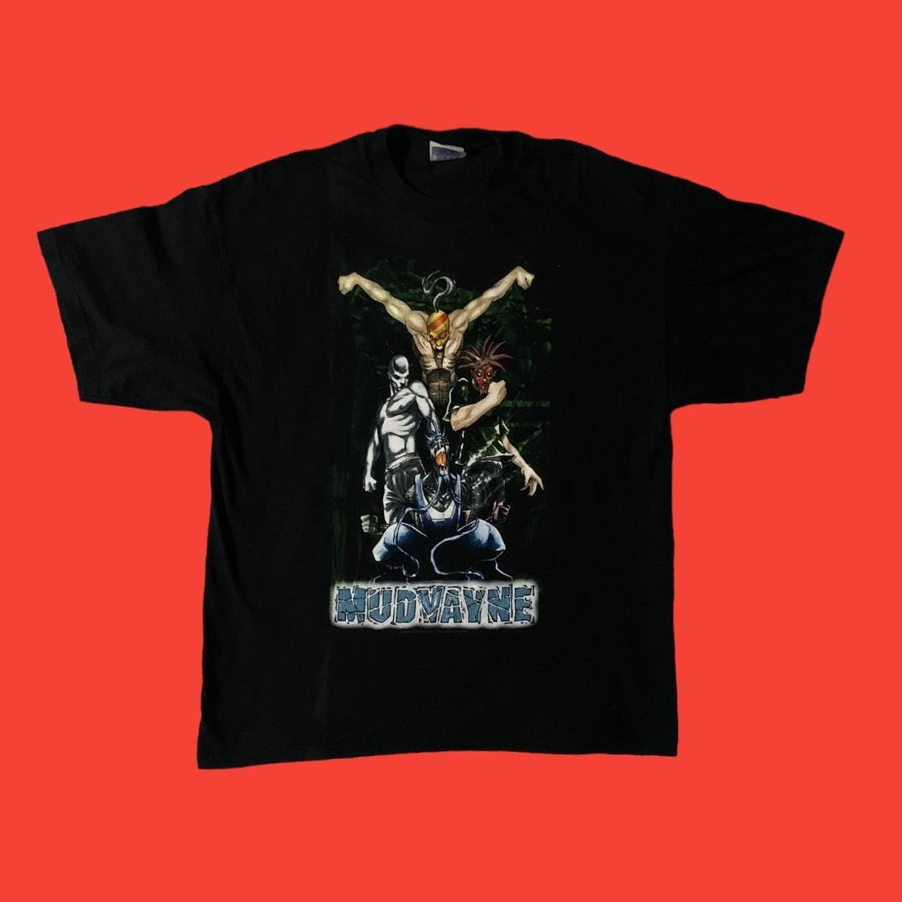 Vintage Vintage 90s MUDVAYNE Rare Band Tee Shirt | Grailed