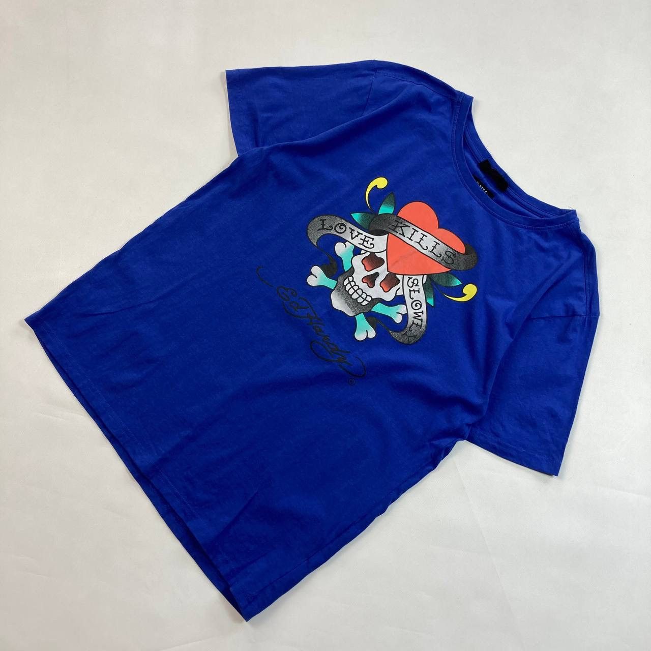 Vintage Vintage ED HARDY SKULLS PRINT old tee y2k 90s | Grailed