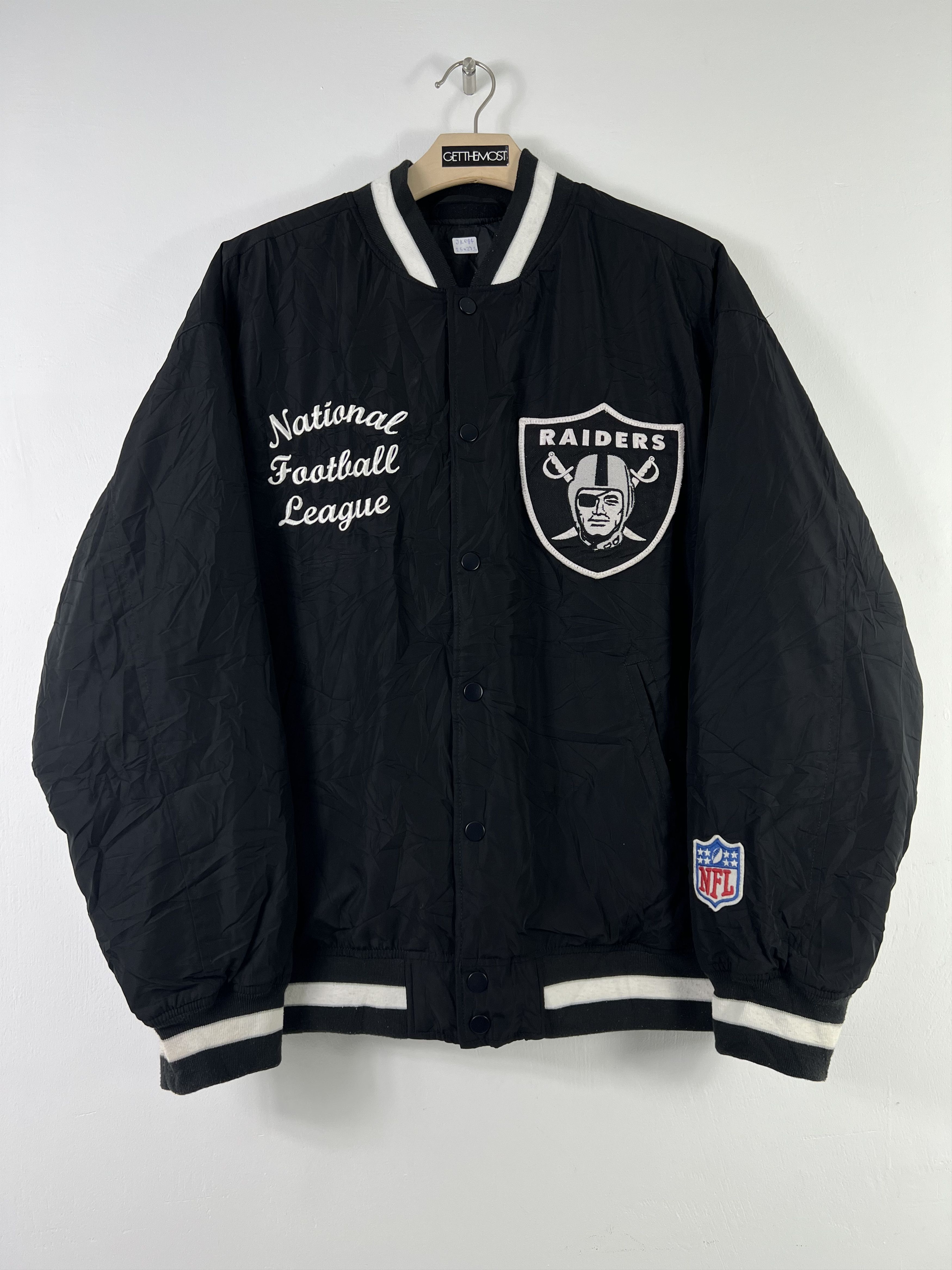 NFL × Vintage Vintage NFL Los Angeles Raiders Jacket (XL) JK084 | Grailed