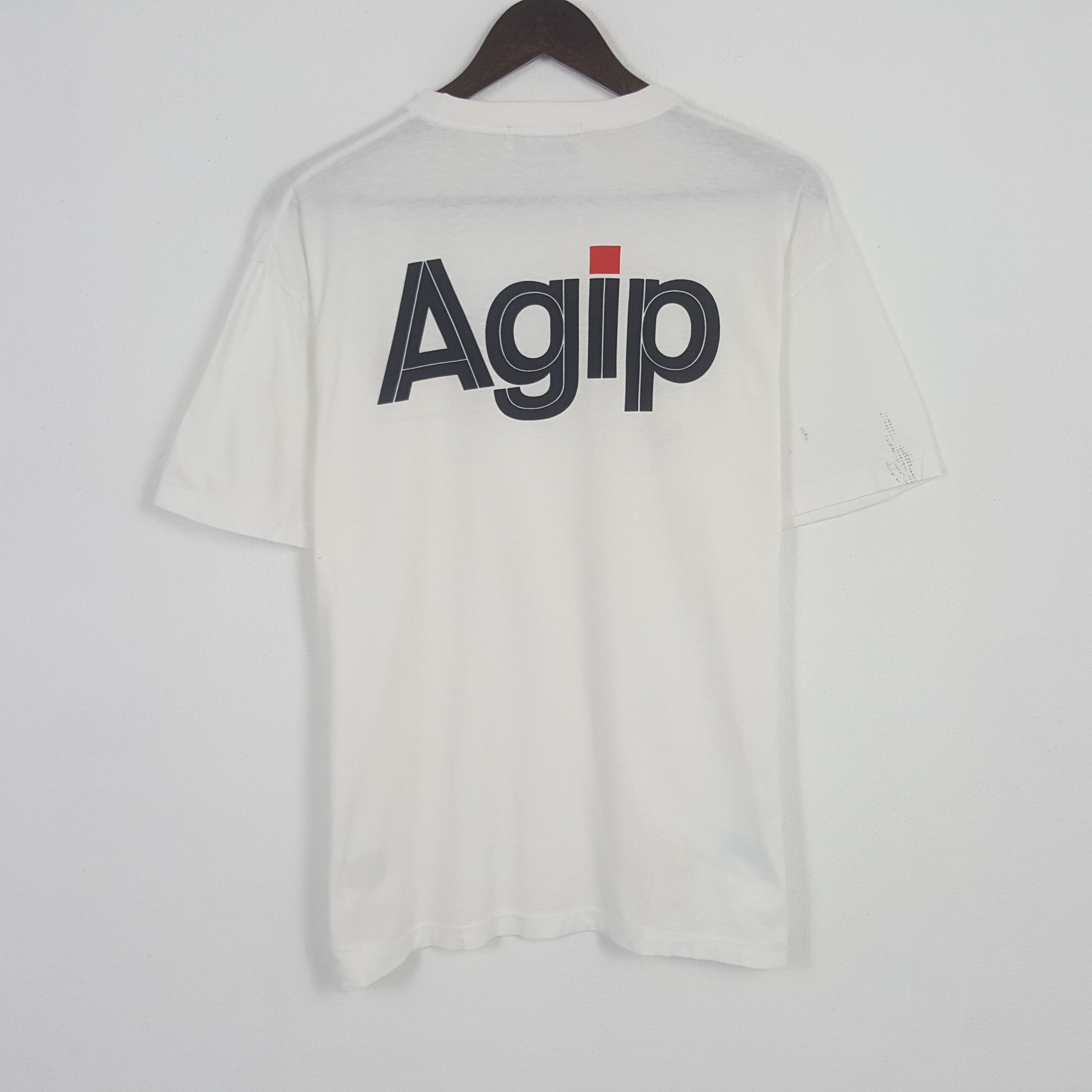Streetwear × Vintage Vintage Agip Tshirt | Grailed