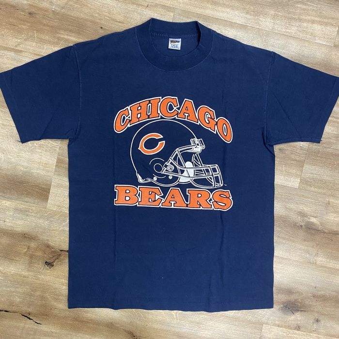 Vintage CHICAGO BEARS VINTAGE 80s NFL FOOTBALL HELMET TSHIRT | Grailed