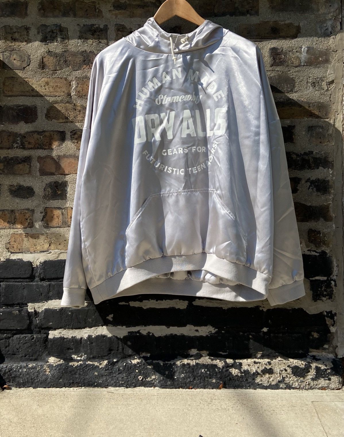 Human Made Satin Pullover Jacket | Grailed