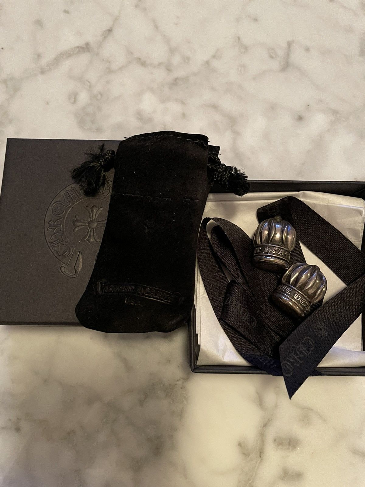Chrome Hearts SALT & PEPPER SHAKER | Grailed