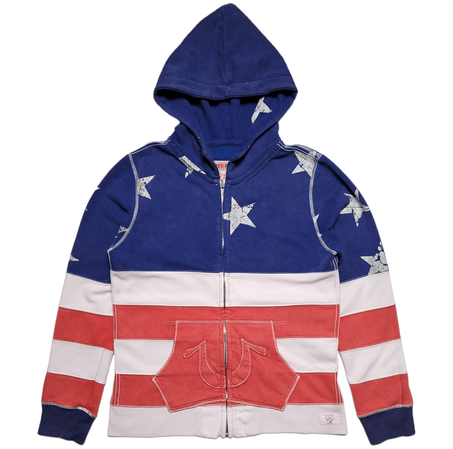 Streetwear × True Religion × Vintage true religon zip hoodie usa | Grailed
