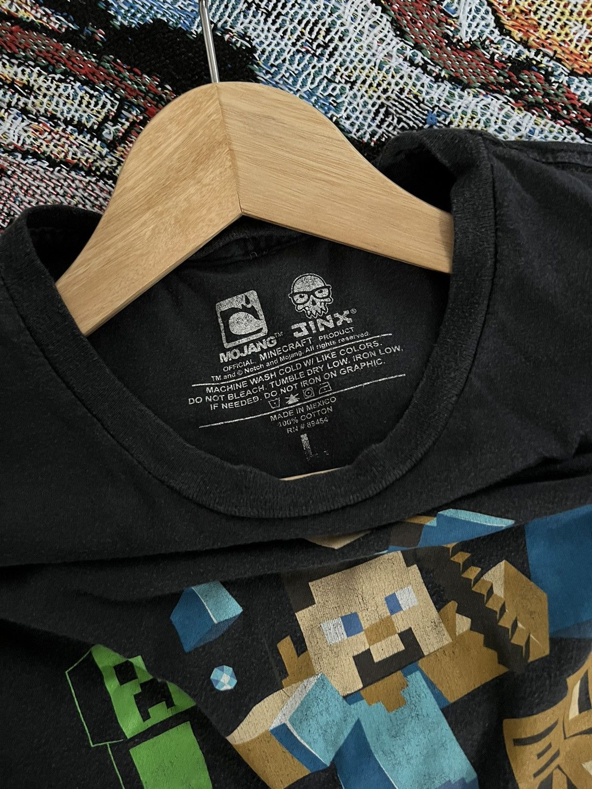Vintage Vintage Minecraft Jinx Notch Mojang Tee | Grailed