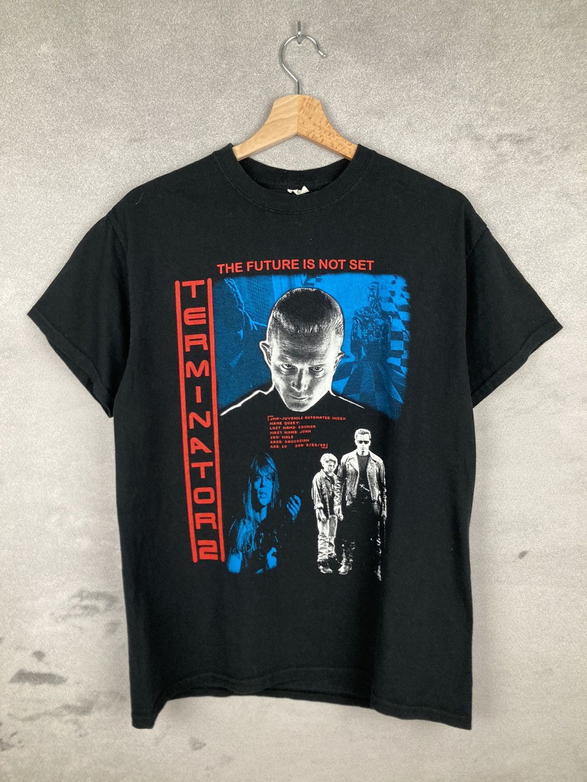 Movie × Vintage VERY RARE Terminator 2 Movie Promo T-shirt Graphic 00s ...