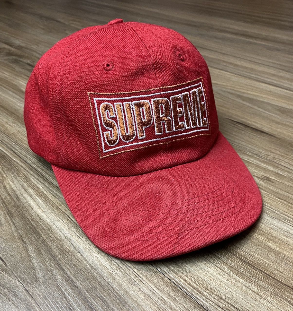 Supreme Supreme Snapback Hat Red | Grailed